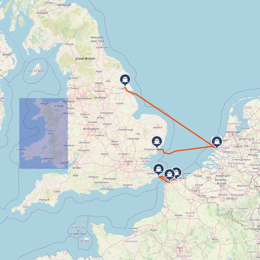 Veerboot naar Wales - Ferrygogo.nl