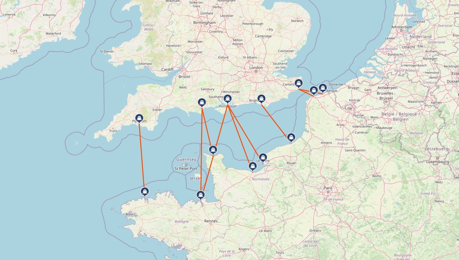 Vergeten veerboten: van Normandië en Bretagne naar Engeland - Ferrygogo.nl